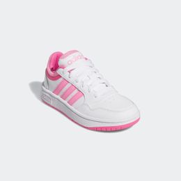Kinder Sneaker "HOOPS", adidas Sportswear, Gr. 40, pink, Synthetik, Textil, Schuhe, f&uuml;r Jugendliche