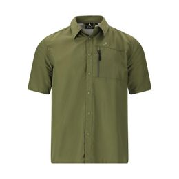 WHISTLER Athletic Button Up Shirt 'Elm' male Green size XXXL