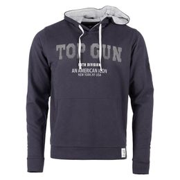Top Gun Kapuzenpullover mit Print TG20213008 ' ' Herren Gr&ouml;&szlig;e M blau