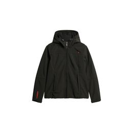 Superdry Funktionsjacke 'Classic' Damen Gr&ouml;&szlig;e L dunkelorange / schwarz