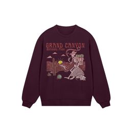 F4NT4STIC Sweatshirt 'US National Parks Grand Canyon Sunrise' male Red size M