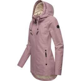 Ragwear Damen Outdoorjacke "Zuzka", lila, Gr. M, Au&szlig;enmaterial: 100% Polyester; Innenfutter: 100% Polyester, Jacken, stylische &Uuml;bergangsjacke mit