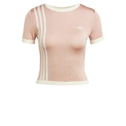 adidas originals Sweater 'Knitted 3-Stripes Short' female Pink size S