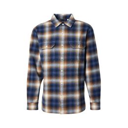Levi's LEVI'S Hemd 'Jackson Worker Overshirt' Herren Gr&ouml;&szlig;e M blau / hellbraun / wei&szlig;