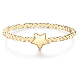 Glanzst&uuml;cke M&uuml;nchen Damen Fingerring "A1249", 58, Silber 925 (Sterlingsilber), 1,3mmgelbgold, GLANZST&Uuml;CKE M&Uuml;NCHEN, Silber 925 (Sterlingsilber), Fingerringe, aus Sterling