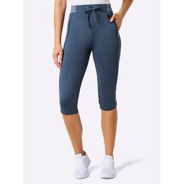Catamaran Damen Funktionshose, blau, Gr. 40, unifarben, 85% Polyester, 15% Elasthan, Hosen