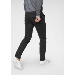 Jack & Jones JACK & JONES Damen Chinos "JPSTOLLIE JJDAVE CHINO", schwarz, Gr. 28, unifarben, Web, Obermaterial: 98% Baumwolle, 2% Elasthan, Hosen