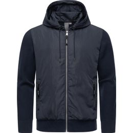 Ragwear Herren Outdoorjacke "Ronel", blau, Gr. M, Obermaterial 1: 100% Polyester. Obermaterial 2: 100% Baumwolle. Innenfutter: 100% Polyester.