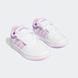 M&auml;dchen Sneaker "HOOPS", adidas Sportswear, Gr. 34, bunt, Synthetik, Textil, Schuhe, f&uuml;r Jugendliche