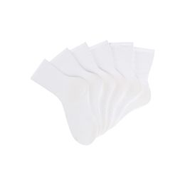 YSABEL MORA Herren Socken, Gr. 43wei&szlig;, Baumwollmischung, Socken, Baumwollmix, Multipack, ohne B&uuml;ndchen