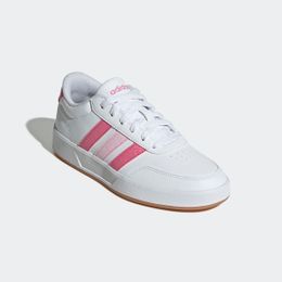 M&auml;dchen Sneaker "BREAKNET 3.0 F&Uuml;R KIDS", adidas Sportswear, Gr. 38, wei&szlig;, Synthetik, Schuhe, f&uuml;r Kinder