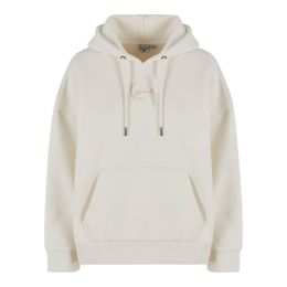 Karl Kani Damen Kapuzenpullover "Karl Kani Damen Karl Kani Small Signature Star Os Hoodie"sanftes wei&szlig;, Gr. XS, mehrfarbig, 80% Baumwolle, 20%