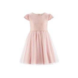 happy girls Kinder Sommerkleid "M&auml;dchenkleid"dusty rose, Gr. 104, Stoff, 100% Polyester, Kleider