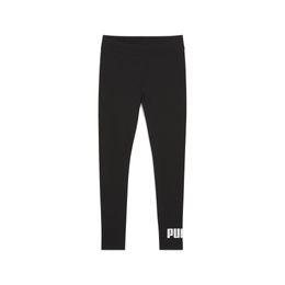 Puma Damen Leggings "ESS No. 1 Logo Leggings Damen", schwarz, Gr. XS, Obermaterial: 5% Elasthan, 95% Baumwolle, Hosen