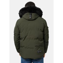 STONE HARBOUR Herren Winterjacke "Halvaar", gr&uuml;n, Gr. XL, Oberstoff: 100% Polyester; Futter: 100% Polyester; Wattierung: 100% Polyester; &Auml;rmelfutter: