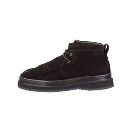 Gant Herren Schn&uuml;rstiefelette "Gant Stiefelette Veloursleder", Gr. 44, braun, Veloursleder, Schuhe