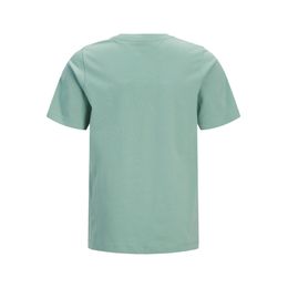 Jack & Jones Jungen Rundhalsshirt "JJECORP stylisch, atmungsaktiv, pflegeleicht"mineral blau print:big tonal, Gr. 176, JACK & JONES JUNIOR, bedruckt, Jersey,