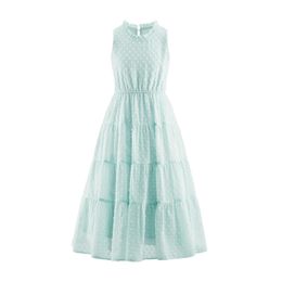happy girls Kinder Sommerkleid "M&auml;dchenkleid"light blau, Gr. 140, Stoff, 100% Polyester, Kleider