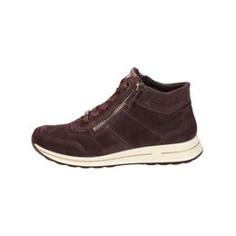 Ara Damen Sneaker "Ara Sneaker Veloursleder", Gr. 38, braun, Veloursleder, Schuhe