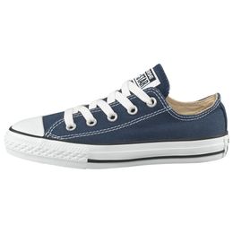 Converse Kinder Sneaker "Chuck Taylor All Star Ox", Gr. 32, blau, Textil, Schuhe, f&uuml;r Kinder