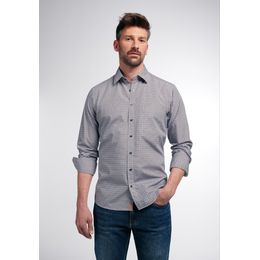 Eterna Herren Langarmhemd "REGULAR FIT"braun, Gr. XL, Popeline, 70% Baumwolle, 30% Lyocell, Hemden, EASY IRON (b&uuml;gelleicht)