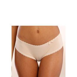 s.Oliver Damen Panty "Camille", Gr. 48, braun, Microtouch, Obermaterial: 85% Polyamid, 15% Elasthan, Unterhosen, mit feiner Spitzenborte