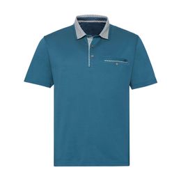 Hajo Herren Kurzarm-Shirt, petrol, Gr&ouml;&szlig;e 60/62
