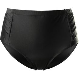 feel good Damen Bikini-Slip mit gerafften Seitenpartien schwarz Gr&ouml;&szlig;e 40