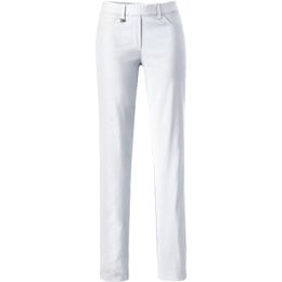 Ascari Damen Stretch-Hose in Schlupfform, Bengalin wei&szlig; Gr&ouml;&szlig;e 50