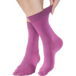 H.I.S. Damen Freizeitsocken 2x taupe, 2x beige, 2x pflaume, 1x jeans, 1x lila, 1x beere, 1x altrosa Gr&ouml;&szlig;e 39/40