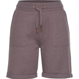 Damen Bermudas mauve-meliert Gr&ouml;&szlig;e 44/46
