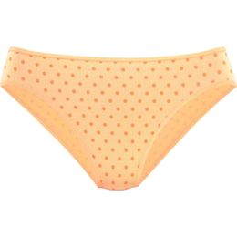 Petite Fleur Damen Bikinislip lila, rosa, gelb, gr&uuml;n, orange Gr&ouml;&szlig;e 32/34