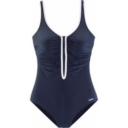 Lascana Damen Badeanzug marine Gr&ouml;&szlig;e 38C