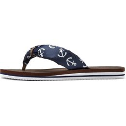 Lascana Damen Badezehentrenner blau, Gr&ouml;&szlig;e 35