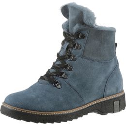 Waldl&auml;ufer Damen Stiefelette hellblau Gr&ouml;&szlig;e 8