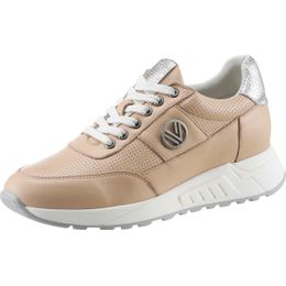 Heine Damen Sneaker nude-silberfarben Gr&ouml;&szlig;e 39