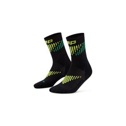 CEP Core Run Merino Mid Cut Socks 5.0 Bekleidung Damen schwarz M