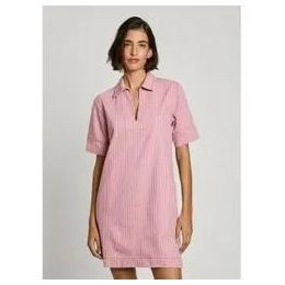 Pepe Jeans f&uuml;r Damen. PL953726 Kurzes Kleid Lena rot (S), L&auml;ssig, Baumwolle, Kurzarm