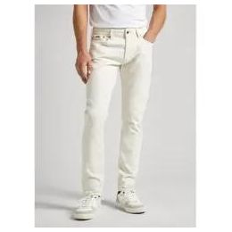 Pepe Jeans f&uuml;r Herren. PM207390WI5 Jeans Tapered off-white (34/32), Wei&szlig;, L&auml;ssig, Baumwolle, Denim