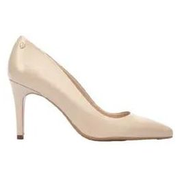 MARTINELLI f&uuml;r Damen. 1489-3366Z THELMA 1489 beige Absatzschuh beige (38), Leder, 5 bis 8 cm, Schnalle, L&auml;ssig, Klassisch
