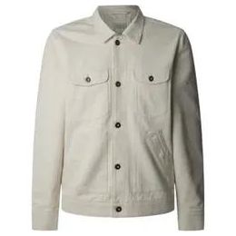 Pepe Jeans f&uuml;r Herren. PM403103 Winton Jacke beige (S), L&auml;ssig, Baumwolle, Nachhaltig