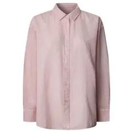 Pepe Jeans f&uuml;r Damen. PL304993 Rosa Chipper Shirt (XS), L&auml;ssig, Leinen, Langarm