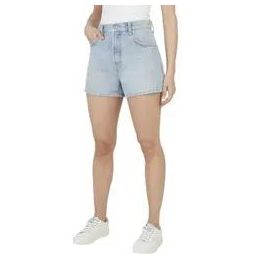 Pepe Jeans f&uuml;r Damen. PL801192 Kurzer A-Linien-Bolzen blau (30), L&auml;ssig, Baumwolle, Denim, Bio-Baumwolle, Nachhaltig