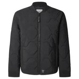 Pepe Jeans f&uuml;r Herren. PM403061 Malabar Jacke schwarz (XL), L&auml;ssig, Polyester