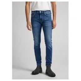 Pepe Jeans f&uuml;r Herren. PM206321HS6 Finsbury Blue Jeans (32/32), Blau, L&auml;ssig, Baumwolle, Denim, Nachhaltig