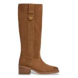 Pepe Jeans f&uuml;r Damen. PLS500019 Sandy Studs braune Lederstiefel (38), 3 bis 5 cm, Keine, L&auml;ssig