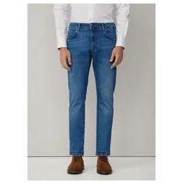 Hackett London f&uuml;r Herren. HM212709 Blaue Slim Fit Jeans (36/34), L&auml;ssig, Baumwolle, Denim