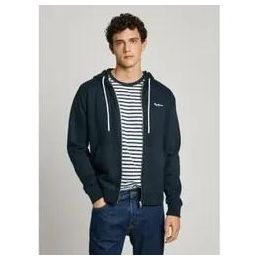 Pepe Jeans f&uuml;r Herren. PM582840 Essential Zt navy Sweatshirt (L), L&auml;ssig, Baumwolle, Langarm, Nachhaltig, Marine