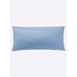 Estella unisex Kissenbez&uuml;ge himmelblau, Gr&ouml;&szlig;e 15x40 cm - Nackenrollenbezug
