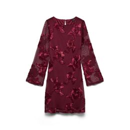 V&eacute;ro Moda Vero Moda Kleid 'VMMILA' Damen Gr&ouml;&szlig;e 34 rot Winterkleid